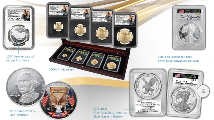Westminster Mint Numismatics Rarities - Gold, Silver Bullion and coins